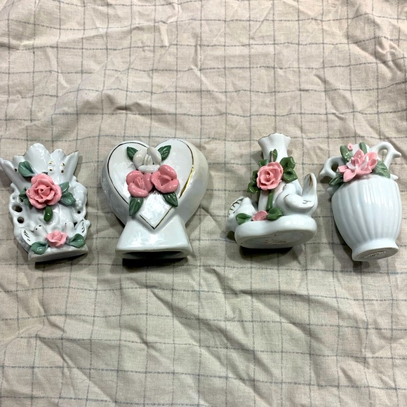 Vintage | Accents | Vintage Unmarked Rose Bud Vases | Poshmark
